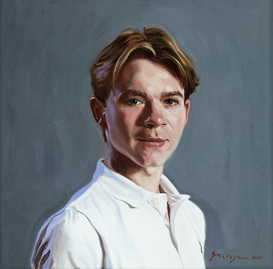 Mikael Melbye - Galleri - Private portrætter - Hugo